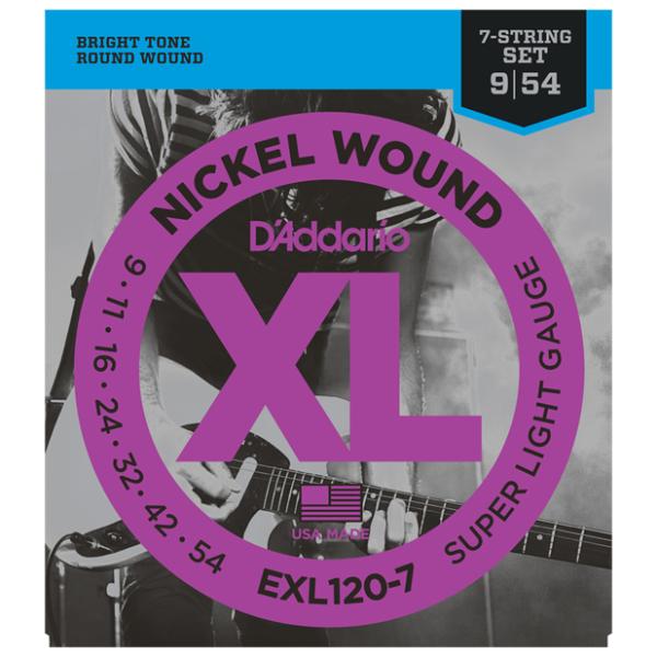 在庫状況：お取り寄せ/3日〜5日で出荷/◆Super Light 7-string◆.009 /.011 /.016 /.024 /.032 /.042 /.054◆世界中のミュージシャンからの圧倒的な支持を誇るエレキ弦のスタンダード/[E...