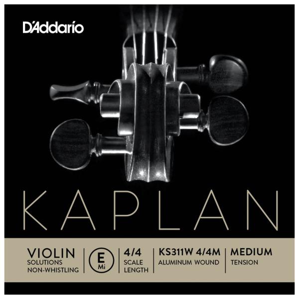 在庫状況：お取り寄せ/3日〜5日で出荷/※画像はイメージです。◆バイオリン用バラ弦◆Kaplan Non-whistling Violin E String◆KS311W 4/4M KAPLAN NON WHIST E/[KS311W44M]