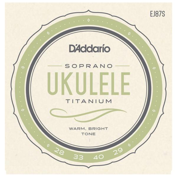 在庫状況：お取り寄せ/◆ウクレレソプラノ◆.0280/.0330/.0400/.0290　A-E-C-G◆ややブライトながら張りのあるトーンが特徴/[EJ87S]