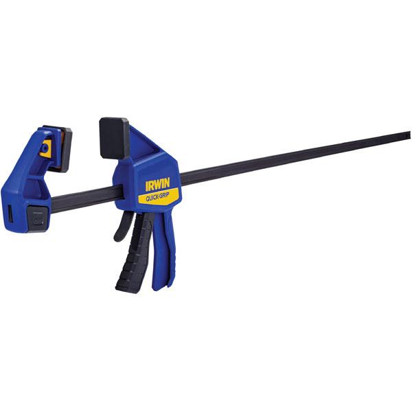 在庫状況：お取り寄せ/3日〜5日で出荷/◆片手で締付け、片手で解除、 突っ張りにも対応!◆MD(ミディアムデューティー)タイプ。◆作業台などでバークランプを立てることが出来ます。/[1964741IRWIN]