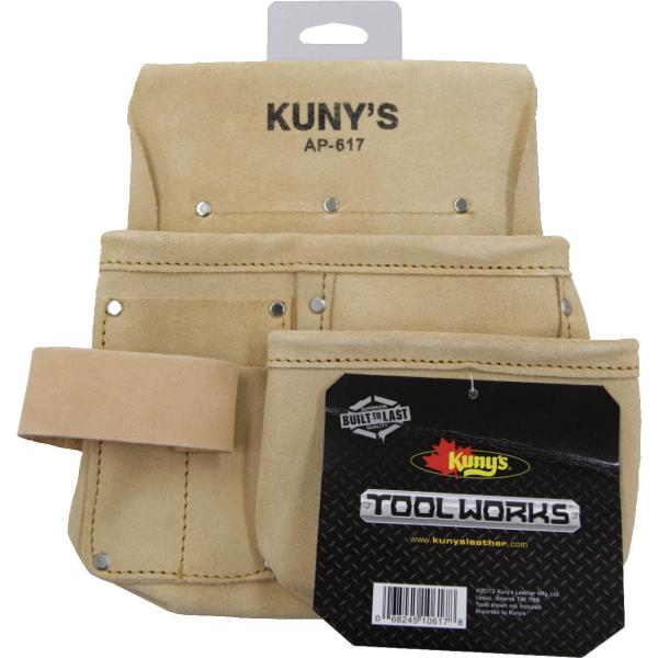 在庫状況：お取り寄せ/3日〜5日で出荷/※クニーズ社の皮革製品は全て天然の素材を使用しております。そのため、皮革市場の状況により予告なく皮革の色・仕上げ等変更する場合がございます。◆丈夫な革製の2つのポケット(大×1、小×1)。◆ハンマーホ...