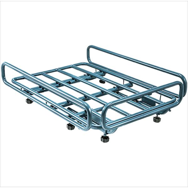 在庫状況：お取り寄せ/7日〜10日で出荷/※充電式運搬車、バッテリ等は別販売品です。◆箱、袋、コンテナなどの運搬に。◆パイプフレーム幅は調整可能。◆荷台より大きな積載物にはサイドフレームを反転。/[A65470マキタ]