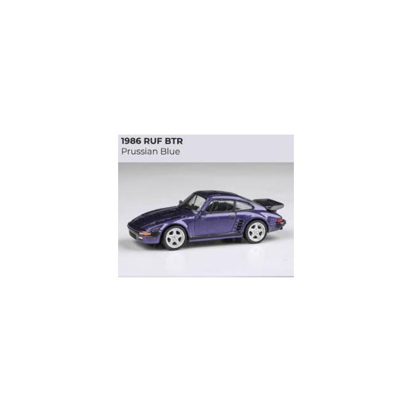 在庫状況：お取り寄せ/2026年02月 発売/※画像はイメージです。実際の商品とは異なる場合がございます。PARA64 1/64 RUF BTR スラントノーズ 1986 プルシアンブルー LHD です。