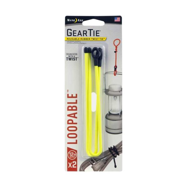 在庫状況：お取り寄せ/7日〜10日で出荷/◆ギアータイは曲げたり、ねじったり、巻きつけたり、繰り返し使える多様性の結束グッズ。◆先端の輪の中に反対側の先端を差し込んでねじるだけで、ものを簡単にまとめたり、縛ることができます。◆従来のモデルよ...