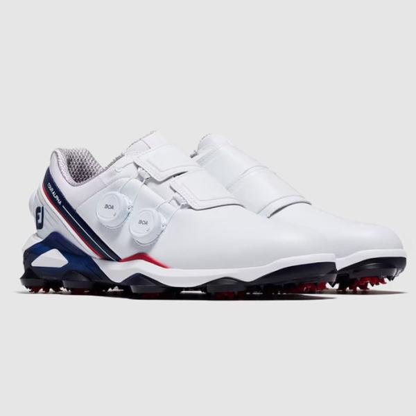 在庫状況：お取り寄せ/◆FootJoy史上最も“飛び”と“パワー”にこだわったシューズ◆アルファトラクションアウトソール◆新開発BOA フィットシステム トリプルダイアル/[55547W095]