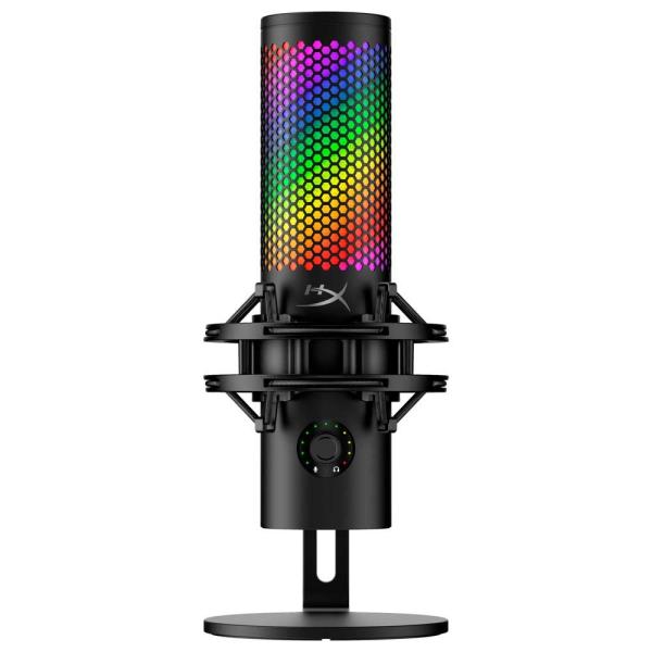 在庫状況：お取り寄せ/◆HyperX QuadCast Sのリニューアルモデル◆独創性溢れる魅力的な配信空間を演出◆32bit/192KHzのクラス最高のオーディオ音質/[9A273AA]