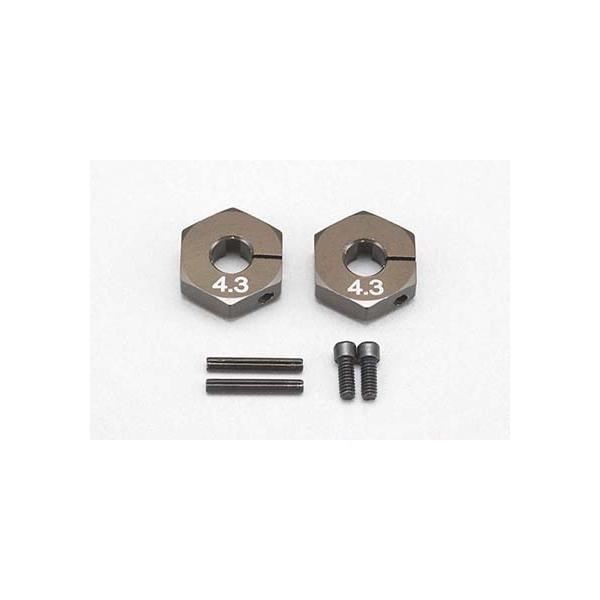 在庫状況：在庫僅少/※画像はイメージです。実際の商品とは異なる場合がございます。ヨコモ B-MAX2/4用 フロント ホイル ハブ(対辺12mm)です。