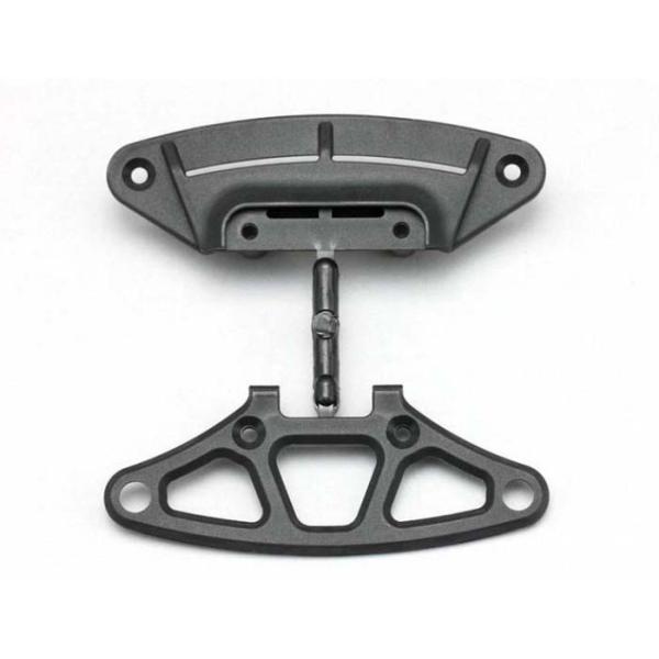 在庫状況：お取り寄せ/※画像はイメージです。実際の商品とは異なる場合がございます。ヨコモ BD9用 フロント プラスティック バンパーです。