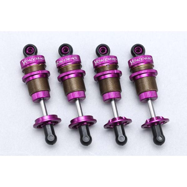 在庫状況：在庫僅少/※画像はイメージです。実際の商品とは異なる場合がございます。ヨコモ YD-2用 SLF アルミ製 ビッグボアショックセット(パープル)です。