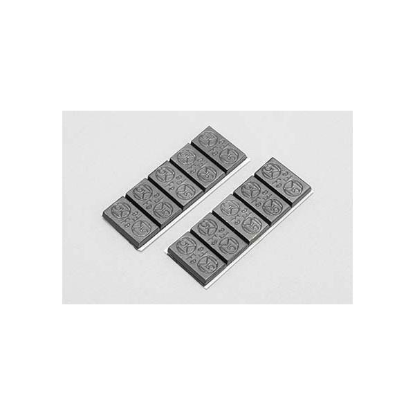 在庫状況：お取り寄せ/3日〜6日で出荷/※画像はイメージです。実際の商品とは異なる場合がございます。ヨコモ スチール製 レーシングウエイト (5gx10pcs.) です。