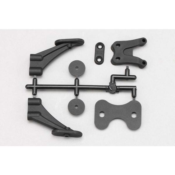 在庫状況：お取り寄せ/※画像はイメージです。実際の商品とは異なる場合がございます。ヨコモ YZ-2DTM3/CAL3用 フロント/リヤ ウイングマウントです。