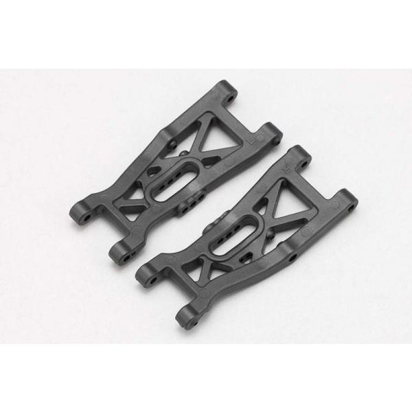 在庫状況：お取り寄せ/※画像はイメージです。実際の商品とは異なる場合がございます。ヨコモ YZ-2DTM3/CAL3用 グラファイト成型 タイプB フロントサスアーム(Φ3ピン仕様)です。