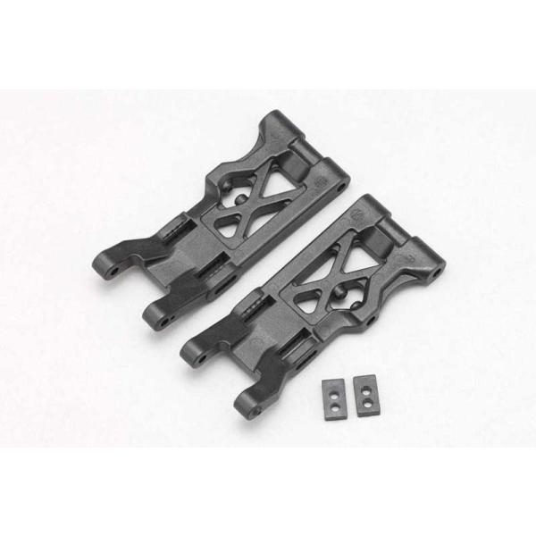 在庫状況：お取り寄せ/※画像はイメージです。実際の商品とは異なる場合がございます。ヨコモ YZ-2DTM3/CAL3用 グラファイト成型 タイプB S3/LD リヤサスアーム(Φ3アウターピン)です。