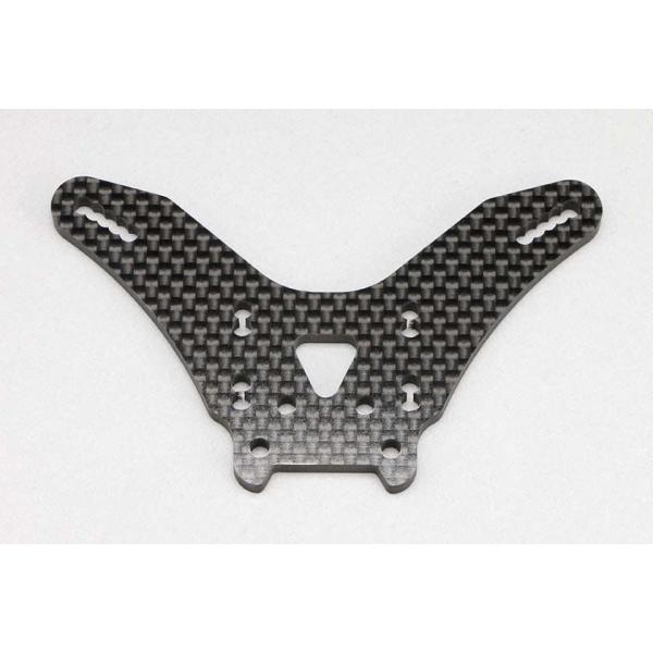 在庫状況：お取り寄せ/※画像はイメージです。実際の商品とは異なる場合がございます。ヨコモ YZ-2CAL3/DTM3用 グラファイト製 リヤショックタワー(5段階ショック取付)です。