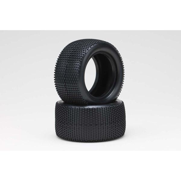 在庫状況：お取り寄せ/2023年10月 発売/※画像はイメージです。実際の商品とは異なる場合がございます。ヨコモ 2WD/4WDバギー用 オフロードタイヤ スクエアブロックS　2/4WD リヤタイヤ です。