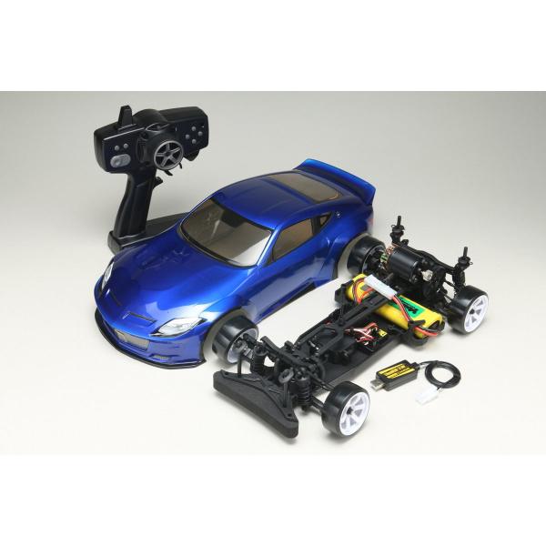 在庫状況：お取り寄せ/2025年12月 発売/※画像はイメージです。実際の商品とは異なる場合がございます。ヨコモ 1/10 ドリフトパッケージ RTR PANDEM NISSAN フェアレディZ (RZ34) (ブルー) ジャイロ付き完成車...