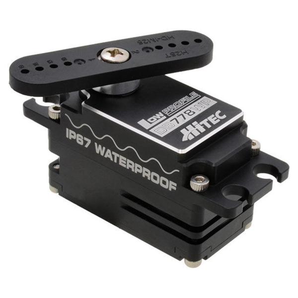 在庫状況：お取り寄せ/※画像はイメージです。実際の商品とは異なる場合がございます。ハイテック　Dシリーズ ハイトルクブラシレス防水ロープロファイルサーボ DB778WP(18.0kg/0.10s) です。