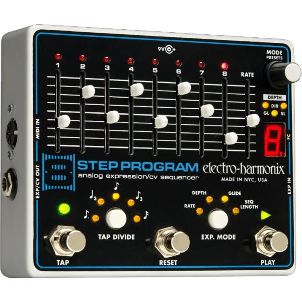 在庫状況：お取り寄せ/◆エクスプレッション・ペダル入力できる機器と接続して使用できるアナログ・シーケンサー◆本機を使用することで、プログラムした値の通りにコントロールできます◆CV(コントロール・ボルテージ)入力を備えた機器にも対応/[8S...