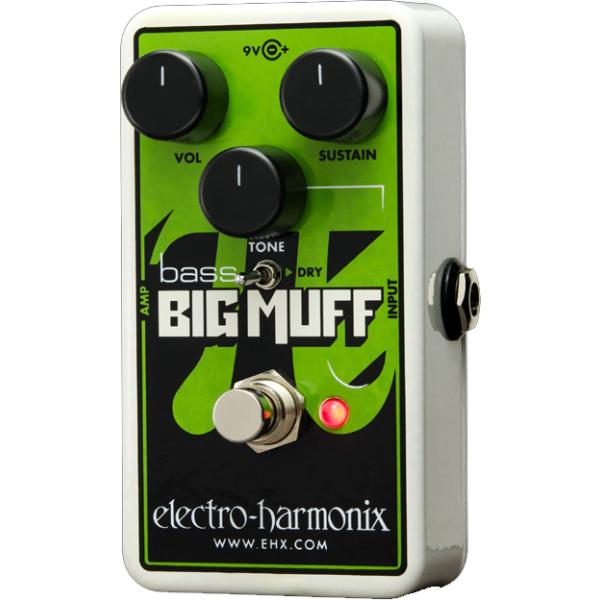 在庫状況：お取り寄せ/3日〜5日で出荷/◆Bass Big Muff PiをコンパクトにダウンサイジングしたNano Bass Big Muff◆Dryスイッチを使用することで、歪みのエフェクト成分とドライ音の芯の太さが両立◆ベース用ドライ...