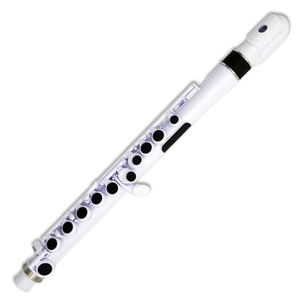 在庫状況：お取り寄せ/2019年04月 発売/◆本体部分がプラスチック製となっているため通常のフルートよりはるかに軽量◆U字型頭部管が標準装備◆リコーダーと同じC調ですのでピアノやリコーダーの楽譜でも演奏を楽しめます/[JFLUTEWHBK...