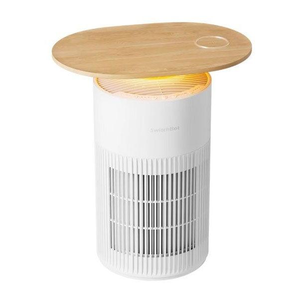 在庫状況：在庫あり/2024年11月 発売/【お問い合わせについて】初期不良につきましてはSwitchBotサポートへお問い合わせください。［SwitchBotカスタマーセンター］◆1台4役を兼ねた空気清浄機。インテリアになる空気管理マスタ...