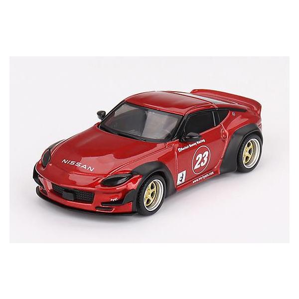 在庫状況：在庫あり/2024年08月 発売/※画像はイメージです。実際の商品とは異なる場合がございます。MINI-GT 1/64 Pandem Nissan Z パッションレッド(右ハンドル) です。
