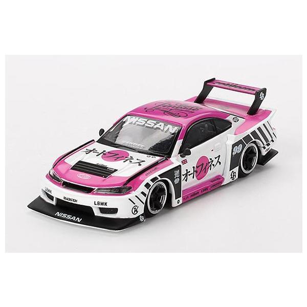 在庫状況：在庫あり/2025年02月 発売/※画像はイメージです。実際の商品とは異なる場合がございます。MINI−GT 1/64 Nissan LB-Super Silhouette シルビア S15 2023 SEMA オートフィネス(右...