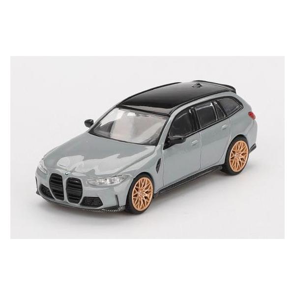 在庫状況：お取り寄せ/2025年08月 発売/※画像はイメージです。実際の商品とは異なる場合がございます。MINI−GT　1/64 BMW M3 Mパフォーマンス ツーリング ブルックリングレー(右ハンドル) です。