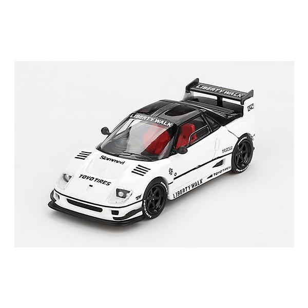 在庫状況：お取り寄せ/2025年08月 発売/※画像はイメージです。実際の商品とは異なる場合がございます。MINI−GT　1/64 マツダ AZ-1 リバティーウォーク LB40 東京オートサロン 2024 ホワイト(右ハンドル) です。