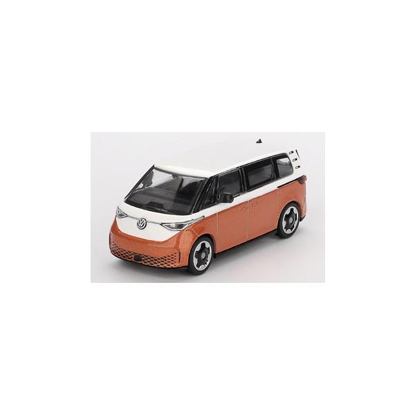 在庫状況：在庫あり/2025年11月 発売/※画像はイメージです。実際の商品とは異なる場合がございます。MINI−GT 1/64 フォルクスワーゲン ID. Buzz Candy White / Energetic Orange(左ハンドル...