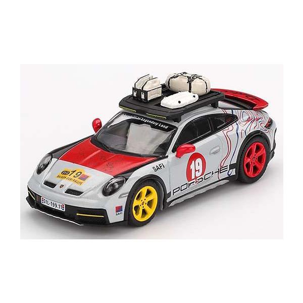 在庫状況：在庫あり/2025年12月 発売/※画像はイメージです。実際の商品とは異なる場合がございます。MINI−GT　1/64 ポルシェ 911 ダカール "Uncle Rally"(左ハンドル) です。