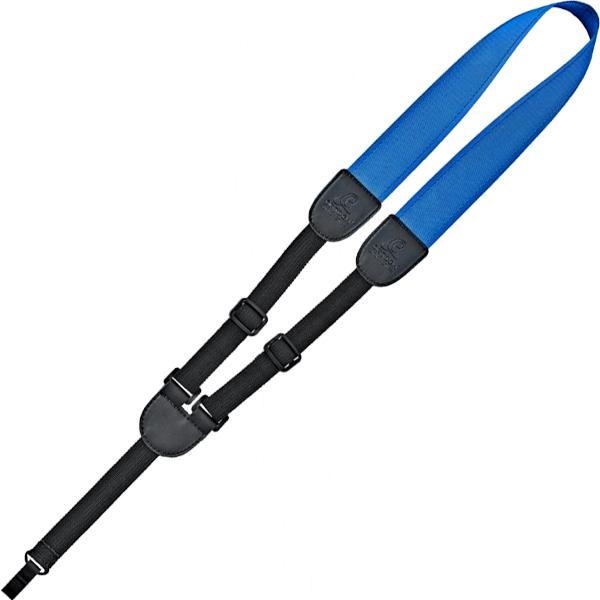 在庫状況：お取り寄せ/3日〜5日で出荷/◆ナイロン製ウクレレ・ストラップ。◆サウンドホール・フック付き。◆ブルー。/[OUSHKBL]