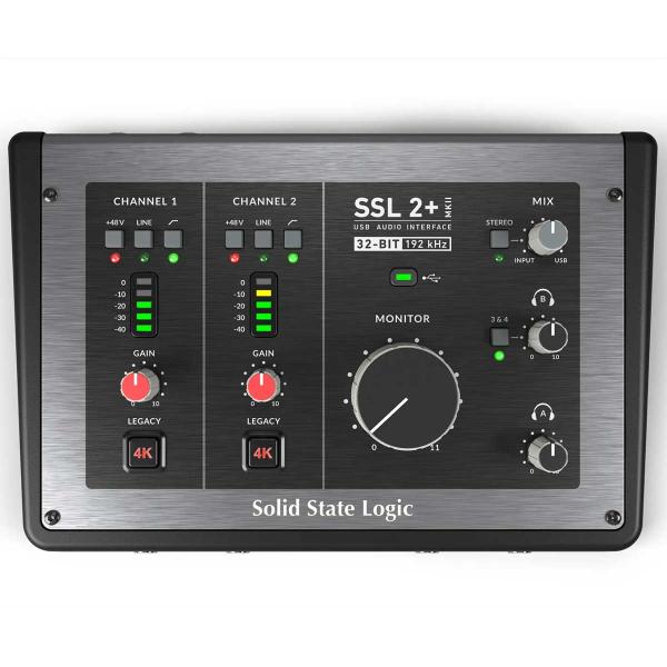 在庫状況：お取り寄せ/3日〜5日で出荷◆2024年10月 発売/※SSL2+ MK　 ご購入の方へ　: ファームウェアアップデートをお願いします。SSL社よりSSL2+MK　の最新のファームウェアがリリースされています。ご使用になる前にファ...