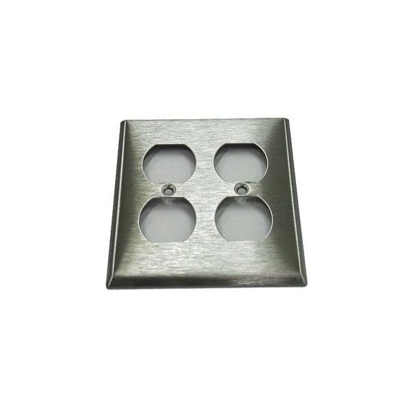 在庫状況：お取り寄せ/★付属のネジは【インチ規格】です。重厚で質感高いステンレス製コンセントプレート。ワイドレンジで情報量多い明瞭な音質★付属のネジは【インチ規格】です。/[84016LEVITON]