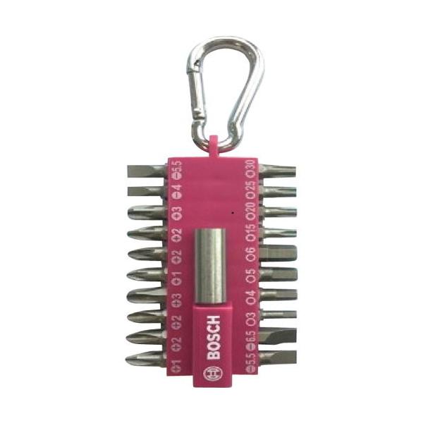 在庫状況：お取り寄せ/取引先在庫あり3日〜5日で出荷/◆ドライバービットセット21本入り。◆輸入の家具や製品に使われることが増えている5品種の先端を、携帯できるホルダーにまとめました。◆ファッショナブルなカラビナ付携帯型。/[2607002...