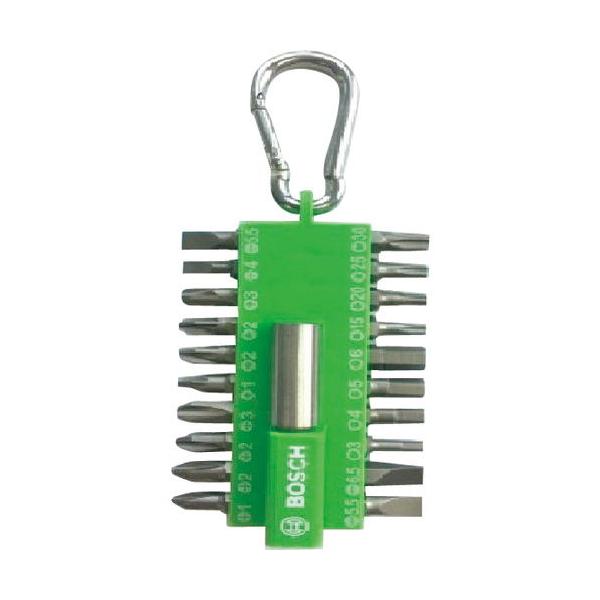 在庫状況：お取り寄せ/取引先在庫あり3日〜5日で出荷/◆ドライバービットセット21本入り。◆輸入の家具や製品に使われることが増えている5品種の先端を、携帯できるホルダーにまとめました。◆ファッショナブルなカラビナ付携帯型。/[2607002...