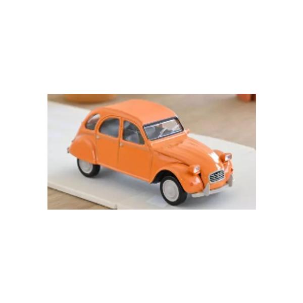 在庫状況：お取り寄せ/2024年09月 発売/※画像はイメージです。実際の商品とは異なる場合がございます。ノレブ　Jet Car 1/43 シトロエン 2CV 6 Club 1979 マンダリンオレンジ です。