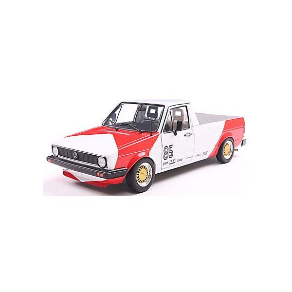 在庫状況：在庫僅少/2026年01月 発売/※画像はイメージです。実際の商品とは異なる場合がございます。ソリド 1/18 フォルクスワーゲン キャディ Mk.1 1982 (レッド/ホワイト) です。