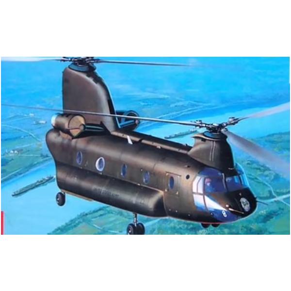 在庫状況：お取り寄せ/2022年09月 発売/※画像はイメージです。実際の商品とは異なる場合がございます。ドイツレベル　1/144 CH-47D チヌークです。
