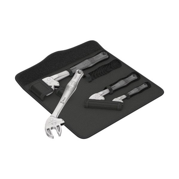 在庫状況：お取り寄せ/取引先在庫あり3日〜5日で出荷/◆開口部の幅はボルトのサイズに合わせ、自動的に調整します。◆30°回転角のラチェット機能付きです。◆ボルトを損傷しないための形状です。/[020110WERA]