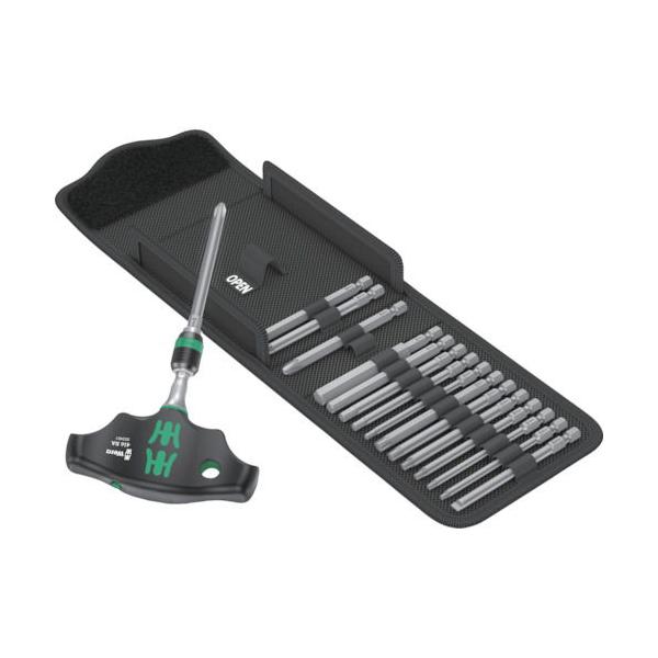 在庫状況：お取り寄せ/取引先在庫あり3日〜5日で出荷/◆ラチェット機能内蔵しながらハンドルは薄く握りやすいです。◆80枚歯のギアで4.5°の送り角です。◆独自のラピダプター機能で片手でもビットを差し替えられます。/[023471WERA]