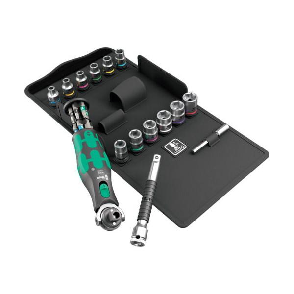 在庫状況：お取り寄せ/取引先在庫あり3日〜5日で出荷/◆使用頻度の高いビット・ソケットとエクステンションバー(125mm)がセットになっています。◆強力な磁力を備えたビット用エクステンションがセットになっています。◆差込口9.5mmのソケッ...