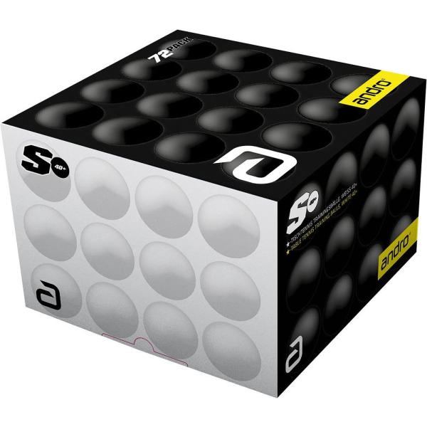 在庫状況：お取り寄せ/3日〜8日で出荷/◆日本卓球協会の厳しい検査をクリアした高品質なプラ3スターボール。◆高い耐久性・安定した回転・スピード・バランスを実現。/[AND162230]