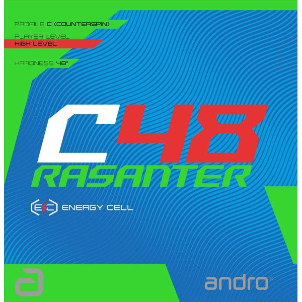 在庫状況：お取り寄せ/3日〜8日で出荷/◆ラザンターC53の高性能はそのままに、エナジー・セル搭載の中硬度スポンジを組み合わせ、さらなるコントロール性能と安定性を追求した。◆回転量の多いドライブや台上技術、カウンターのしやすさが際立つ。/[...