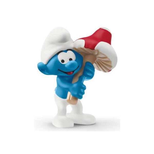 在庫状況：お取り寄せ/お届け：2〜3週間/※画像はイメージです。実際の商品とは異なる場合がございます。シュライヒ THE SMURFS スマーフとラッキーチャーム です。