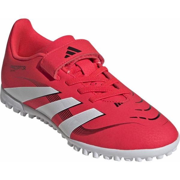 在庫状況：在庫僅少/◆ゴールを奪うために開発されたジュニア用のアディダス プレデター CLUBを履いて、点を取りにいこう。◆面ファスナーストラップとシューレースが足をホールドする、合成アッパーにソフトなテキスタイルのライニングを合わせたシュ...