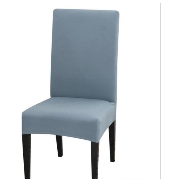 在庫状況：お取り寄せ/5日〜7日で出荷/※こちらの販売ページは椅子カバー、ライトブルーとなります◆ストレッチ生地でぴったりフィット!上から被せるだけでOKな(椅子カバー)が新登場。◆柔らかく滑らかな肌触りがとっても気持ちいい ◆裾部分に伸縮...