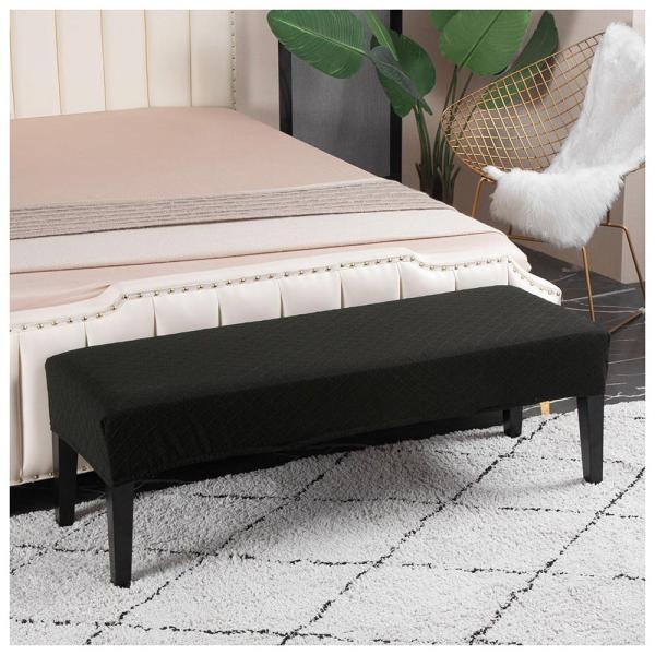 在庫状況：お取り寄せ/5日〜7日で出荷/※こちらの販売ページはベンチカバー、ブラックとなります◆すっぽり被せて、ベンチを自分色にリニューアル。◆タテ・ヨコに程よく伸縮するストレッチ素材が、ダイニングベンチやロングスツールなど、背もたれのない...