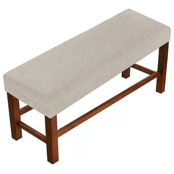 在庫状況：お取り寄せ/5日〜7日で出荷/※こちらの販売ページはベンチカバー、ライトグレーとなります◆すっぽり被せて、ベンチを自分色にリニューアル。◆タテ・ヨコに程よく伸縮するストレッチ素材が、ダイニングベンチやロングスツールなど、背もたれの...