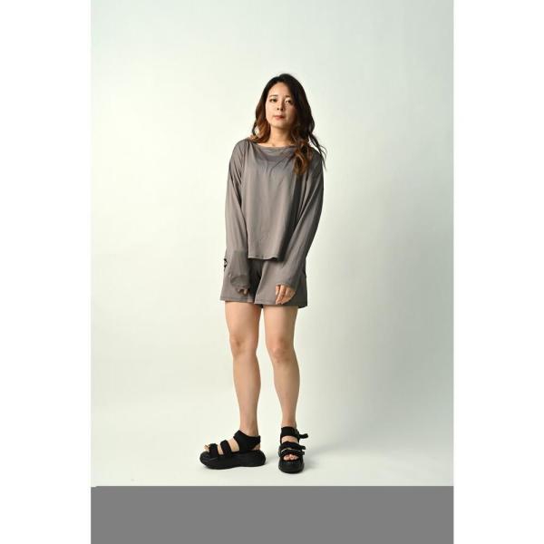 在庫状況：お取り寄せ/5日〜7日で出荷/◆オシャレに日焼け対策!ラッシュガード＆ショートパンツのセットアップが新登場！/[BF0240341B2B]